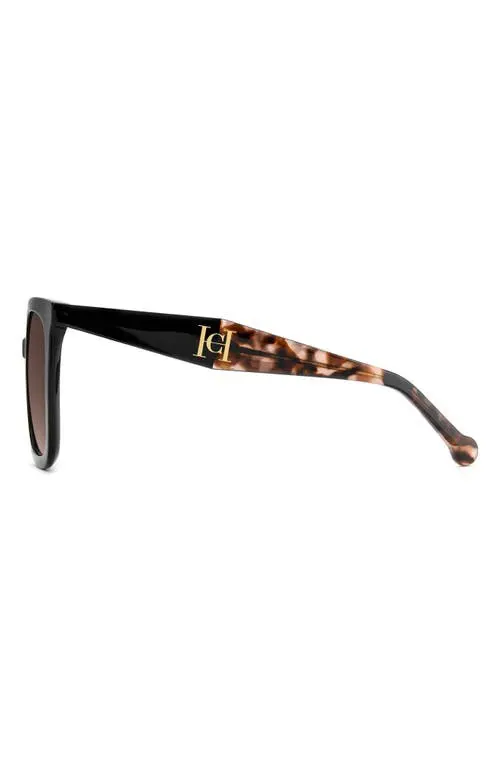 Carolina Herrera Gradient Square Sunglasses
