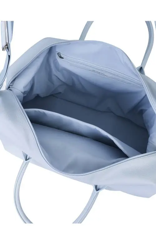 HEDGREN Faux Leather Travel Bag - Aither Blue