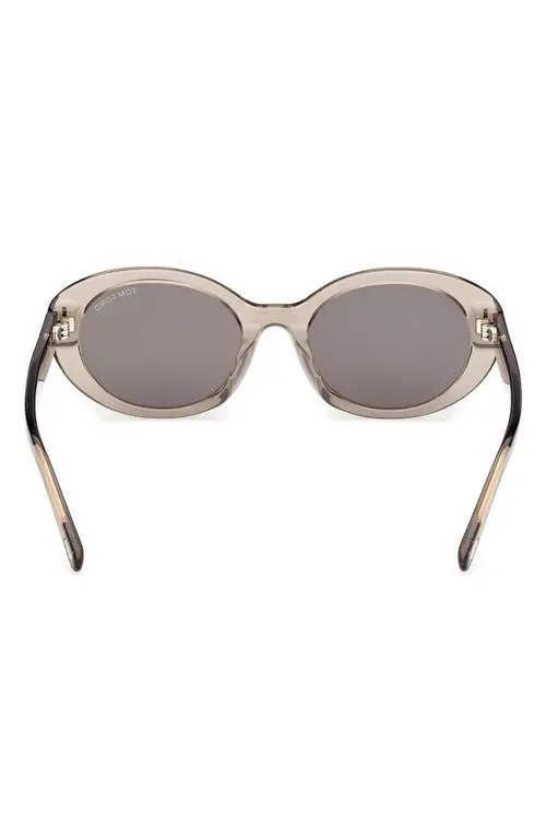 TOM FORD 54mm Oval Sunglasses