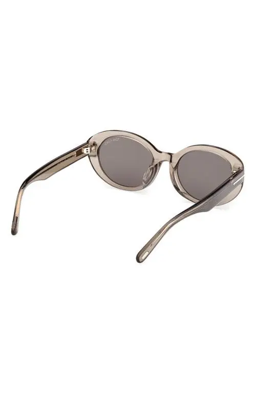 TOM FORD 54mm Oval Sunglasses