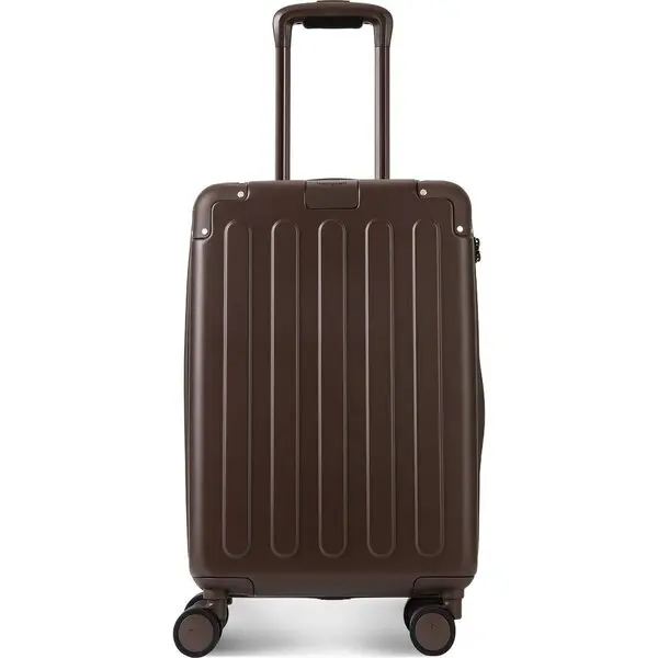 HEDGREN Nostos Matte Spinner Carry-on - Espresso