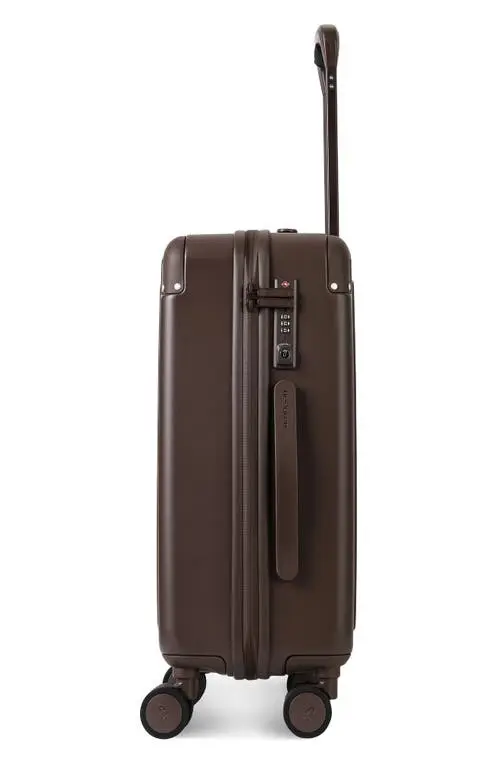 HEDGREN Nostos Matte Spinner Carry-on - Espresso
