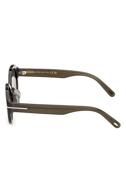 TOM FORD 54mm Oval Sunglasses