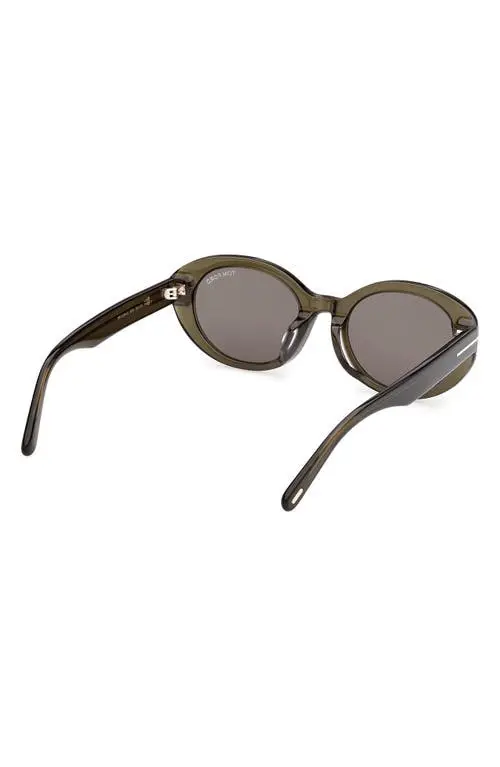 TOM FORD 54mm Oval Sunglasses