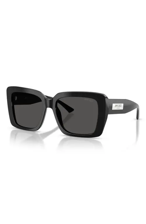 JIMMY CHOO 54mm Square Sunglasses