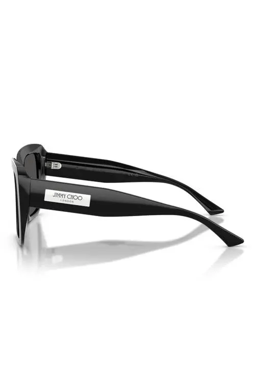 JIMMY CHOO 54mm Square Sunglasses