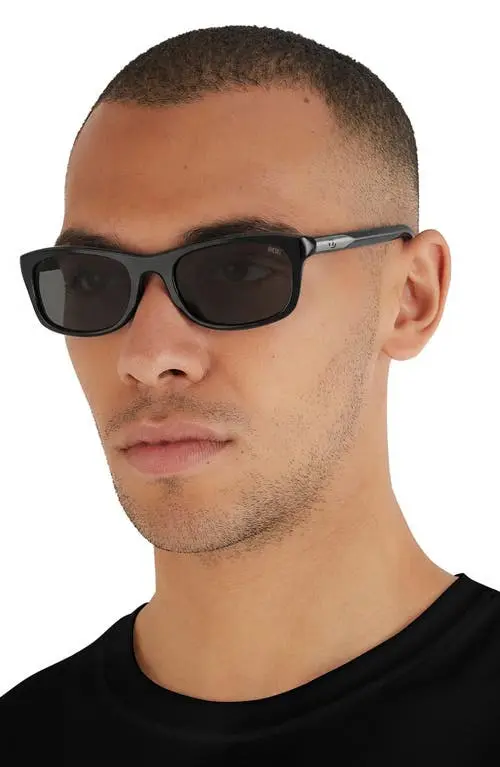 DIESEL® Dl2018u 54mm Rectangular Sunglasses