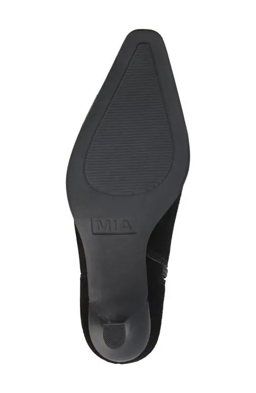 Mia Aletta Pointed Toe Bootie - Black