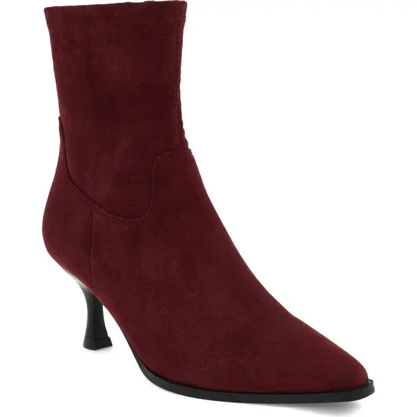 Mia Aletta Pointed Toe Bootie - Wine
