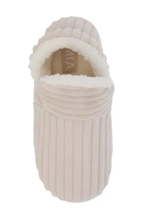 Mia Plushy Slipper Bootie - Sand