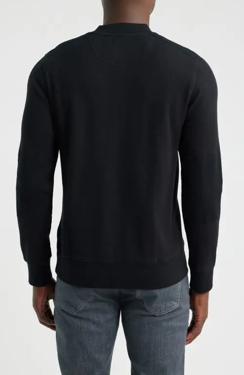 Brooks Brothers Waffle Stitch Stretch Cotton & Wool Henley