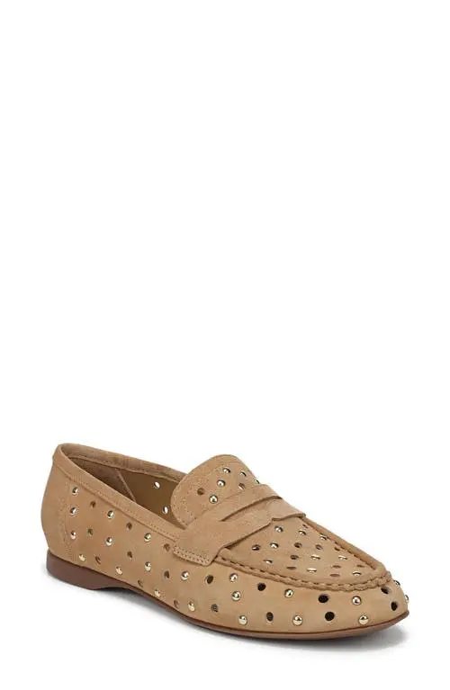 Naturalizer Bloom Stud Penny Loafer - Dune Dust Suede