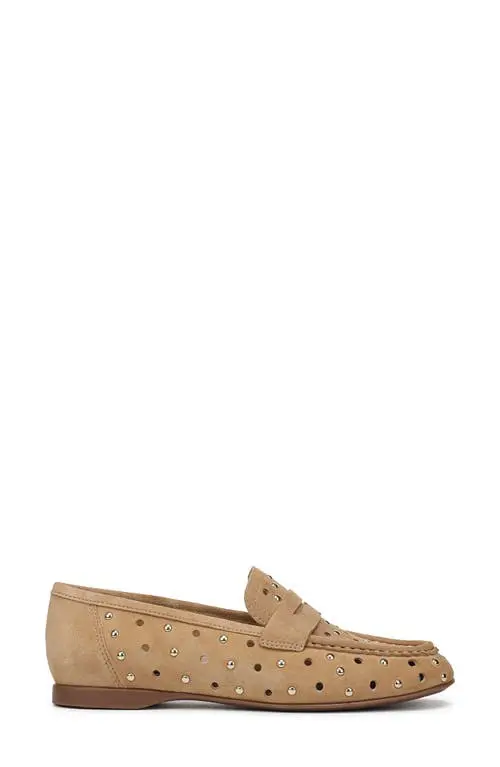 Naturalizer Bloom Stud Penny Loafer - Dune Dust Suede