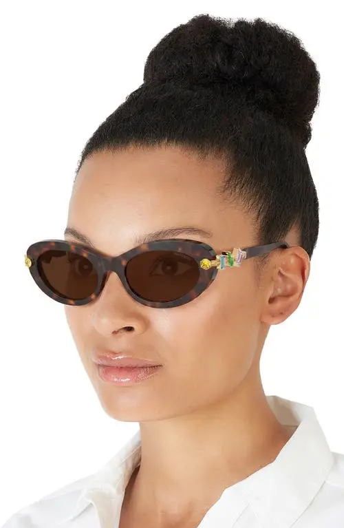 SWAROVSKI 53mm Oval Sunglasses