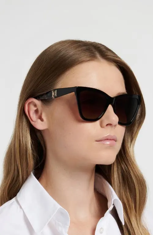 Carolina Herrera Gradient Cat Eye Sunglasses