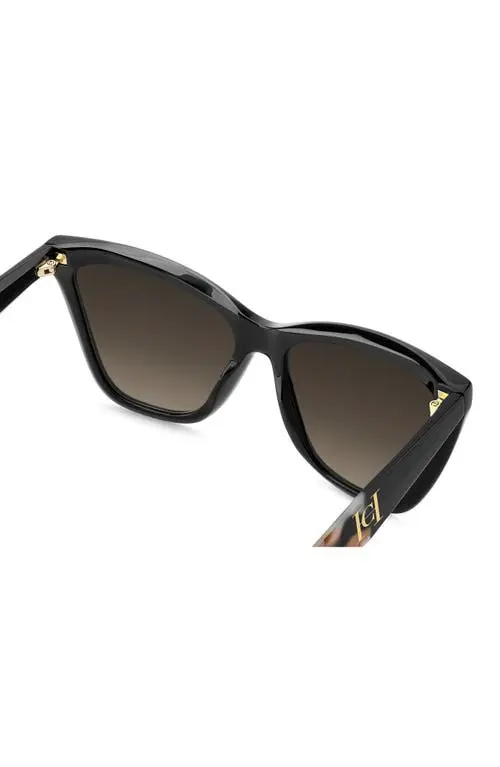 Carolina Herrera Gradient Cat Eye Sunglasses