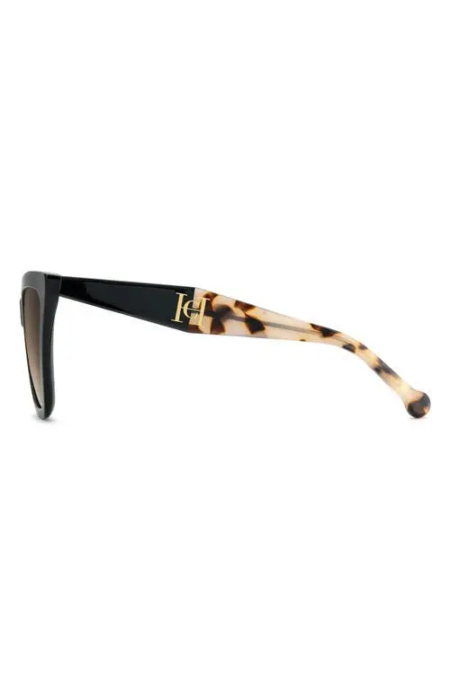 Carolina Herrera Gradient Cat Eye Sunglasses