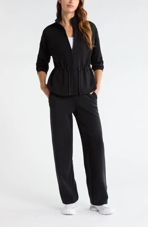 Zella Soft Luxe Utility Jacket - Black
