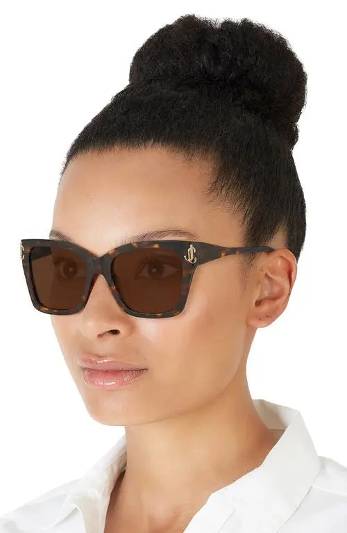 JIMMY CHOO 54mm Square Sunglasses