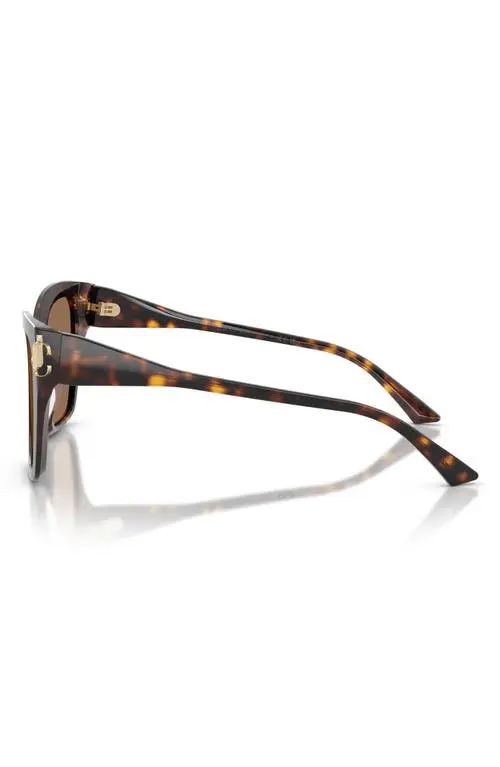 JIMMY CHOO 54mm Square Sunglasses