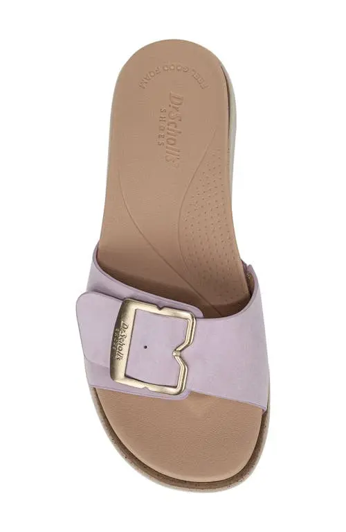 Dr. Scholl'S Paradis Buckle Slide Sandal - Lavendar