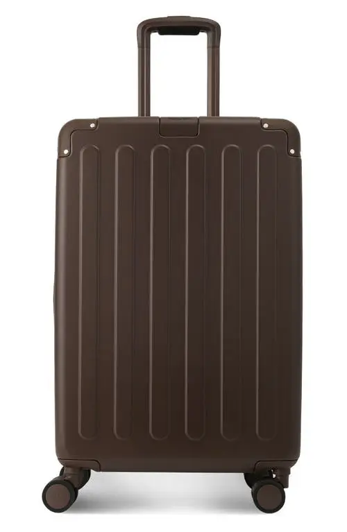 HEDGREN Nostos Matte Medium Spinner Suitcase - Espresso