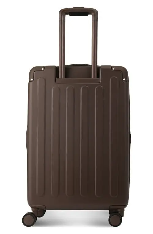 HEDGREN Nostos Matte Medium Spinner Suitcase - Espresso