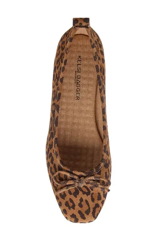KELSI DAGGER BROOKLYN Frankie Flat - Leopard