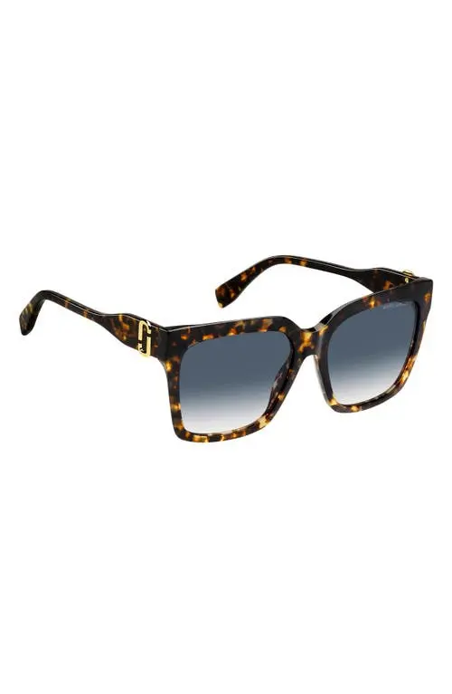 Marc Jacobs 57mm Gradient Square Sunglasses