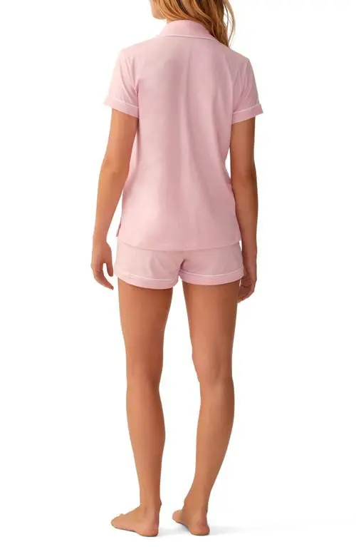 PETITE PLUME Pima Cotton Short Pajamas - Pink