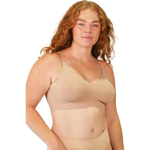 CAKE MATERNITY Tiramisu Ultimate Seamless Maternity & Nursing Bra - Beige