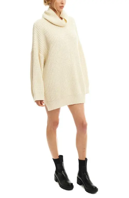 LBLC THE LABEL Laney Sweater Dress - Creme