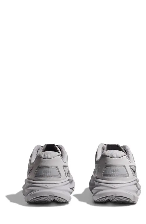 HOKA® Clifton One9 Sneaker - Ash Grey/silver