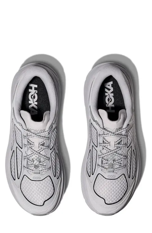 HOKA® Clifton One9 Sneaker - Ash Grey/silver