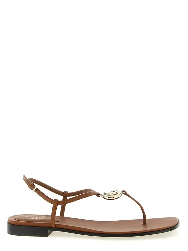 Gucci Lifford' Sandals - Brown