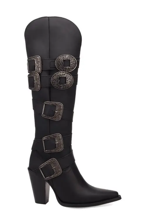 DINGO Spurwest Over The Knee Western Boot