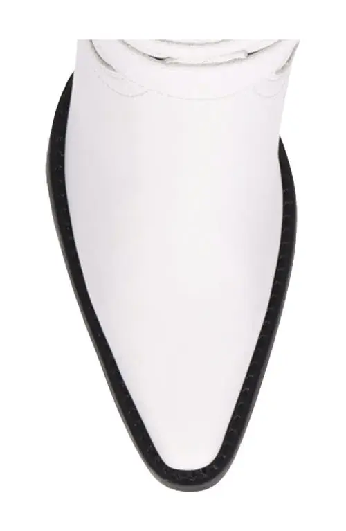DINGO Spur O' Moment Over The Knee Western Boots - White