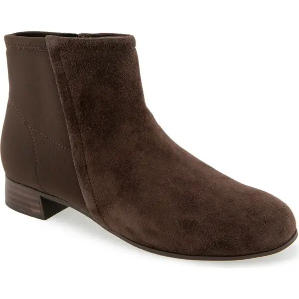 Munro Flora Bootie - Brown Combo