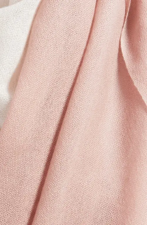 Nordstrom Ombré Cashmere Scarf - Pink Ombre