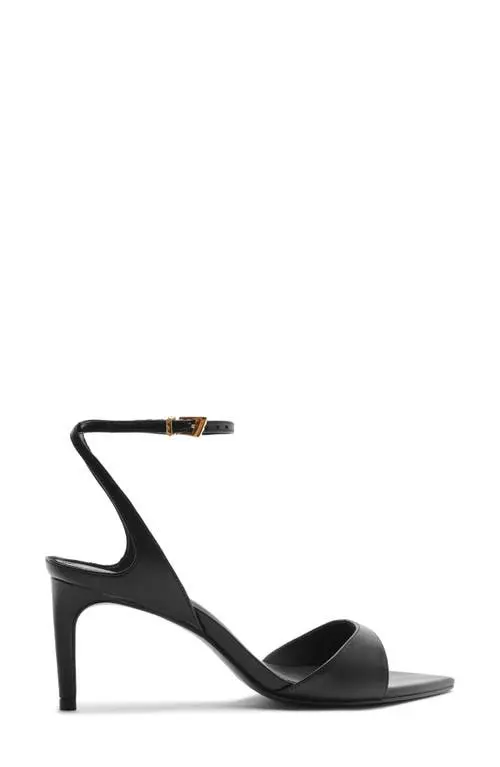Schutz Zosia Ankle Strap Sandal - Black