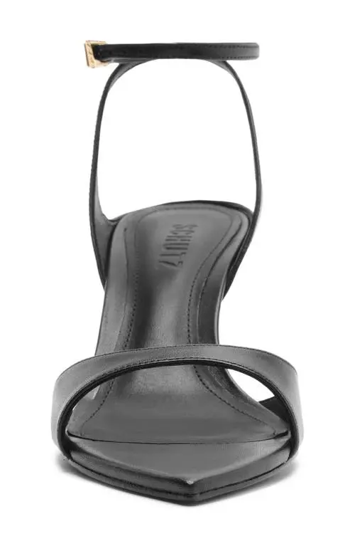 Schutz Zosia Ankle Strap Sandal - Black