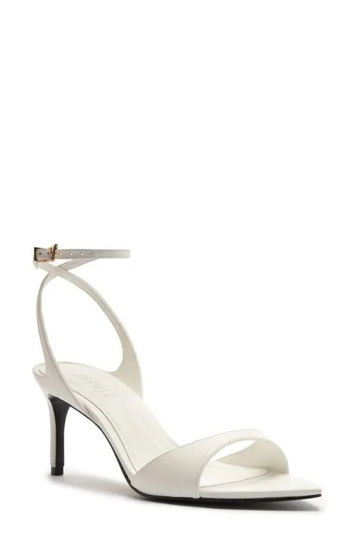 Schutz Zosia Ankle Strap Sandal - White