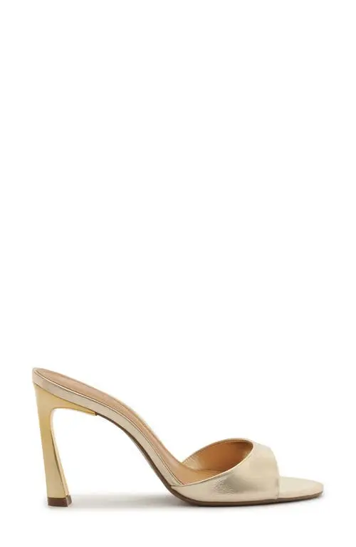 AREZZO Aubrey Stiletto Slide Sandal - Platino