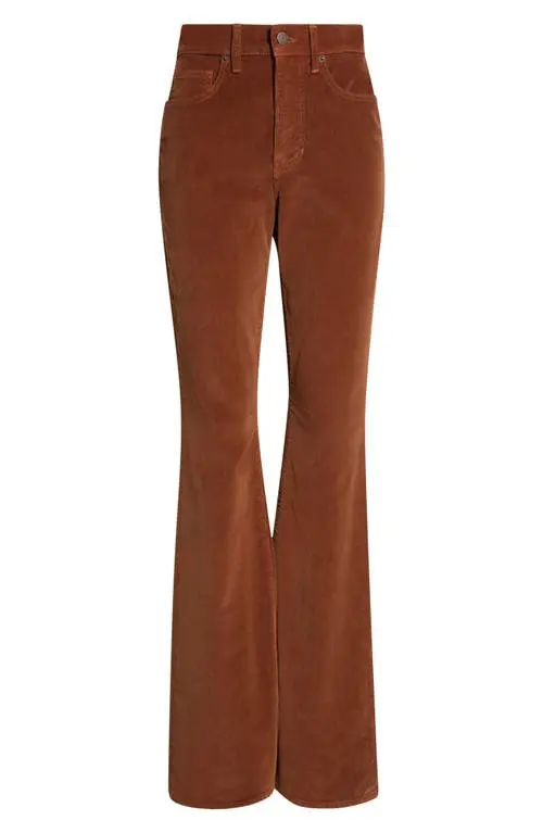 Veronica Beard Beverly Skinny Flare Corduroy Pants