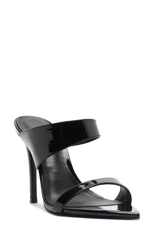 Schutz Jaselle Pointed Toe Sandal - Black