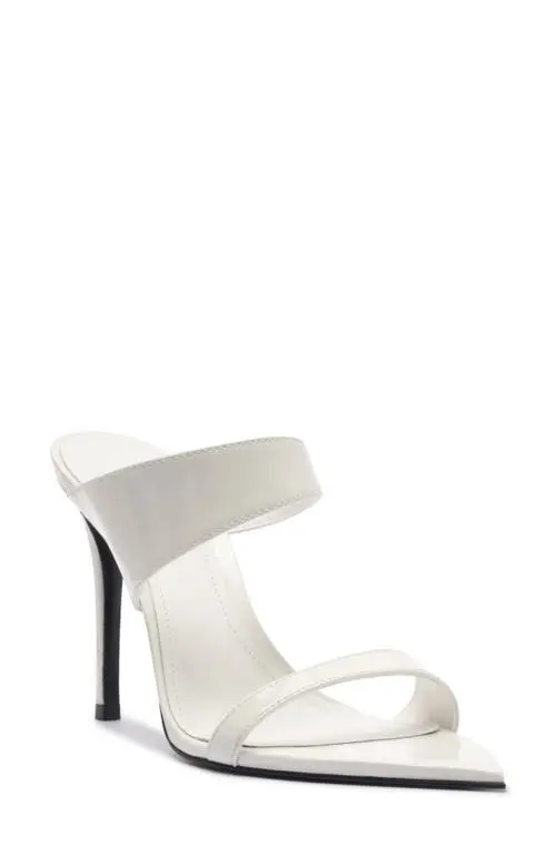 Schutz Jaselle Pointed Toe Sandal - White