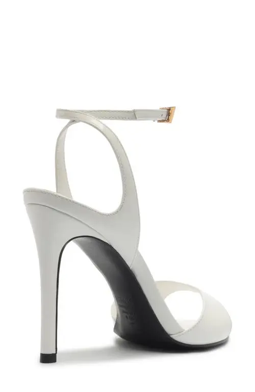 Schutz Zosia Ankle Strap Sandal - White