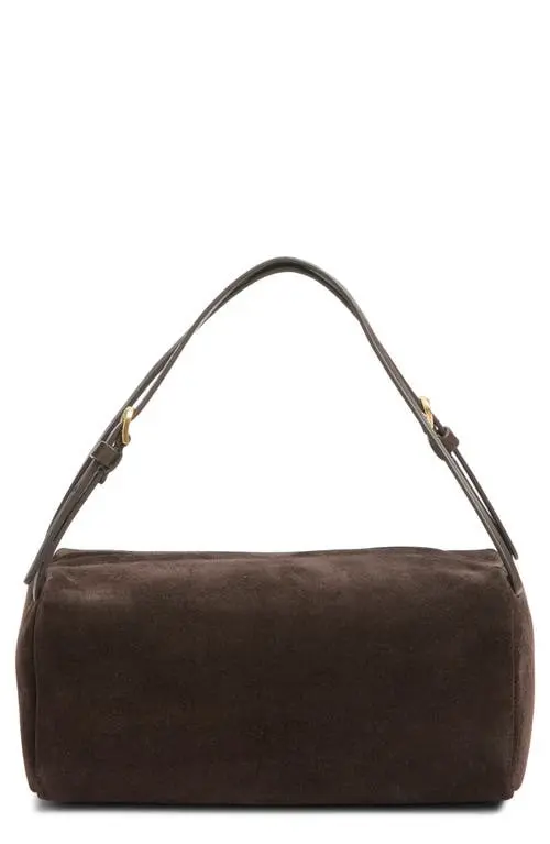 Vince Josie Suede Top Handle Bag - Cacao