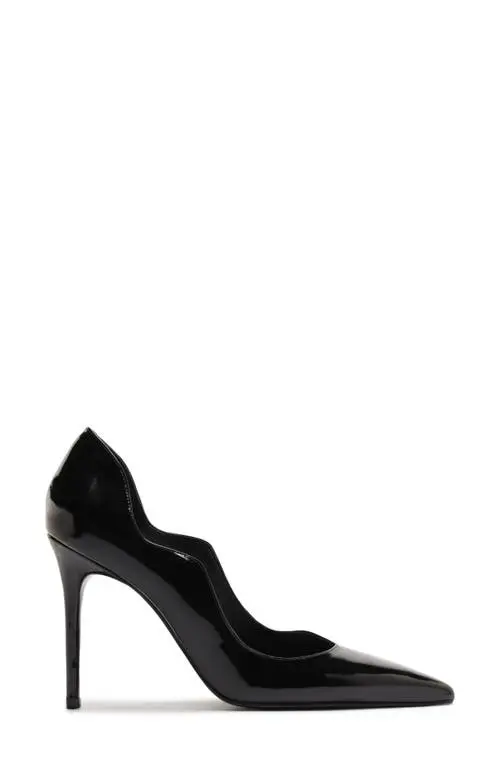 Schutz Ophelia Pointed Toe Stiletto Pumps - Black