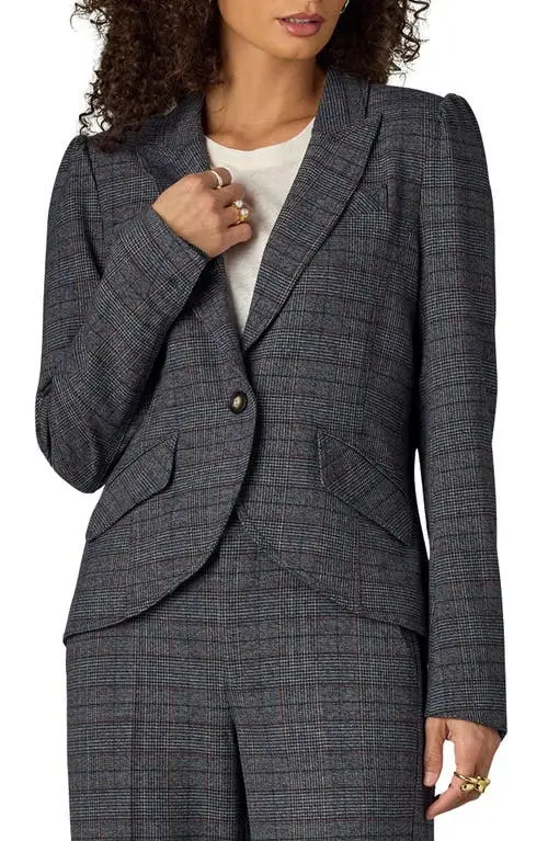 Wit & Wisdom Puff Shoulder Blazer